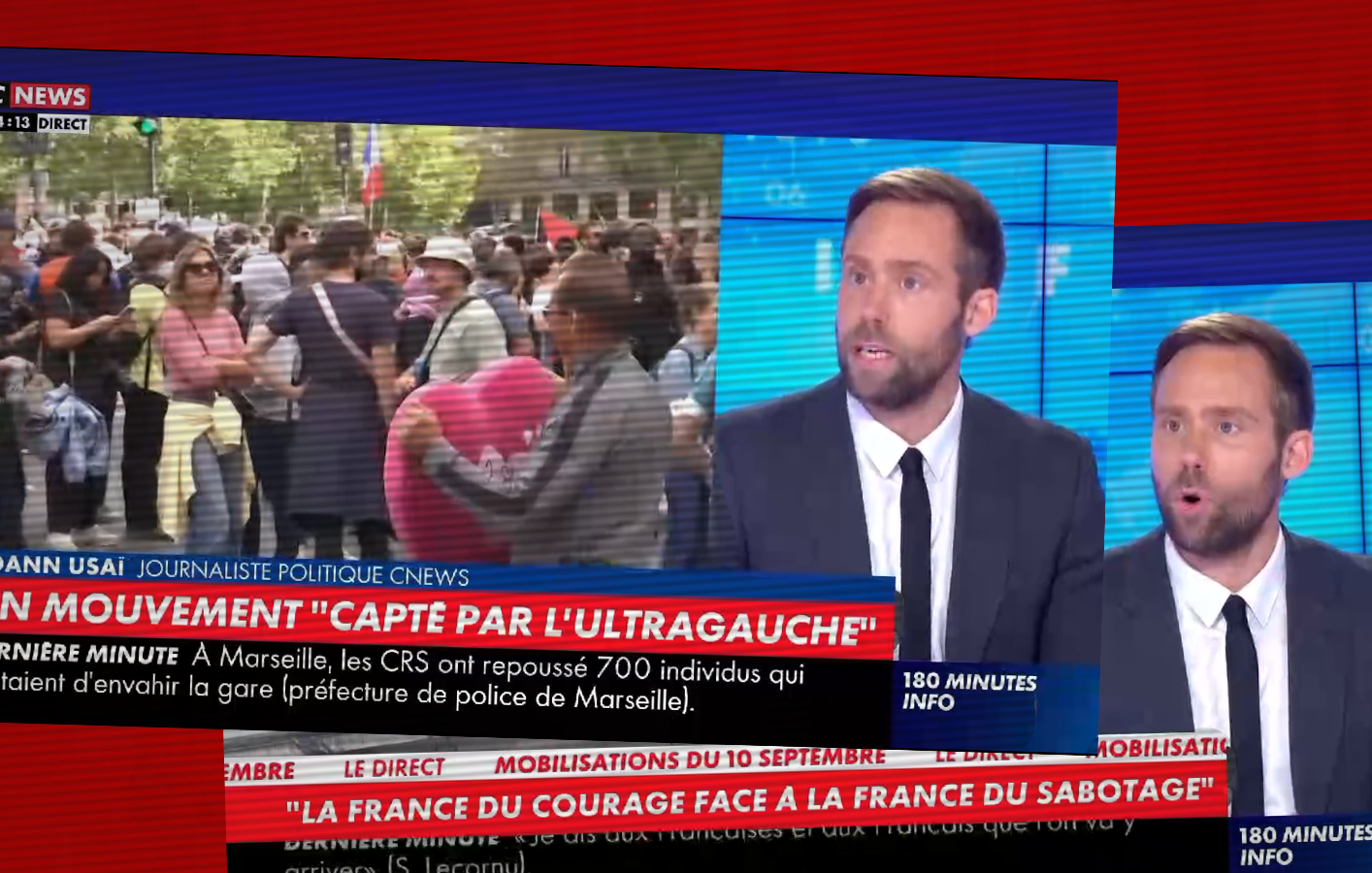 10 septembre sur CNews : haine, désinformation et carton d'audience - Par Pauline Bock | Arrêt ...