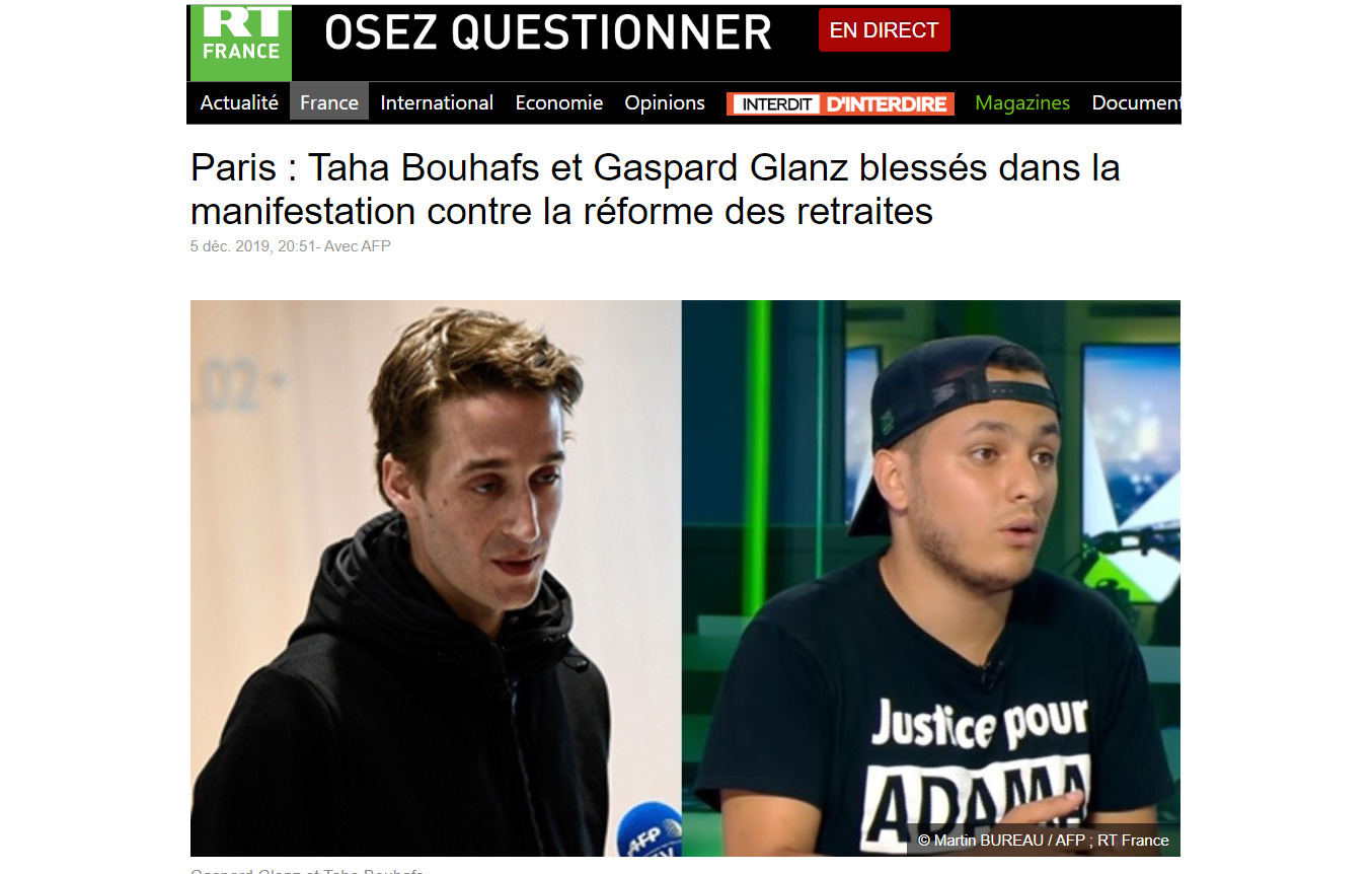 Glanz et Bouhafs, chez Lagardère et chez Poutine - Par Daniel Schneidermann | Arrêt sur images