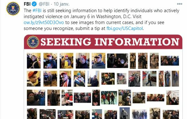 Capitole : aider le FBI, un travail de journaliste ? - Par Pauline Bock ...