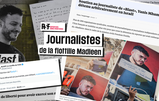 Dans les médias, la détention arbitraire de deux journalistes n'émeut ...